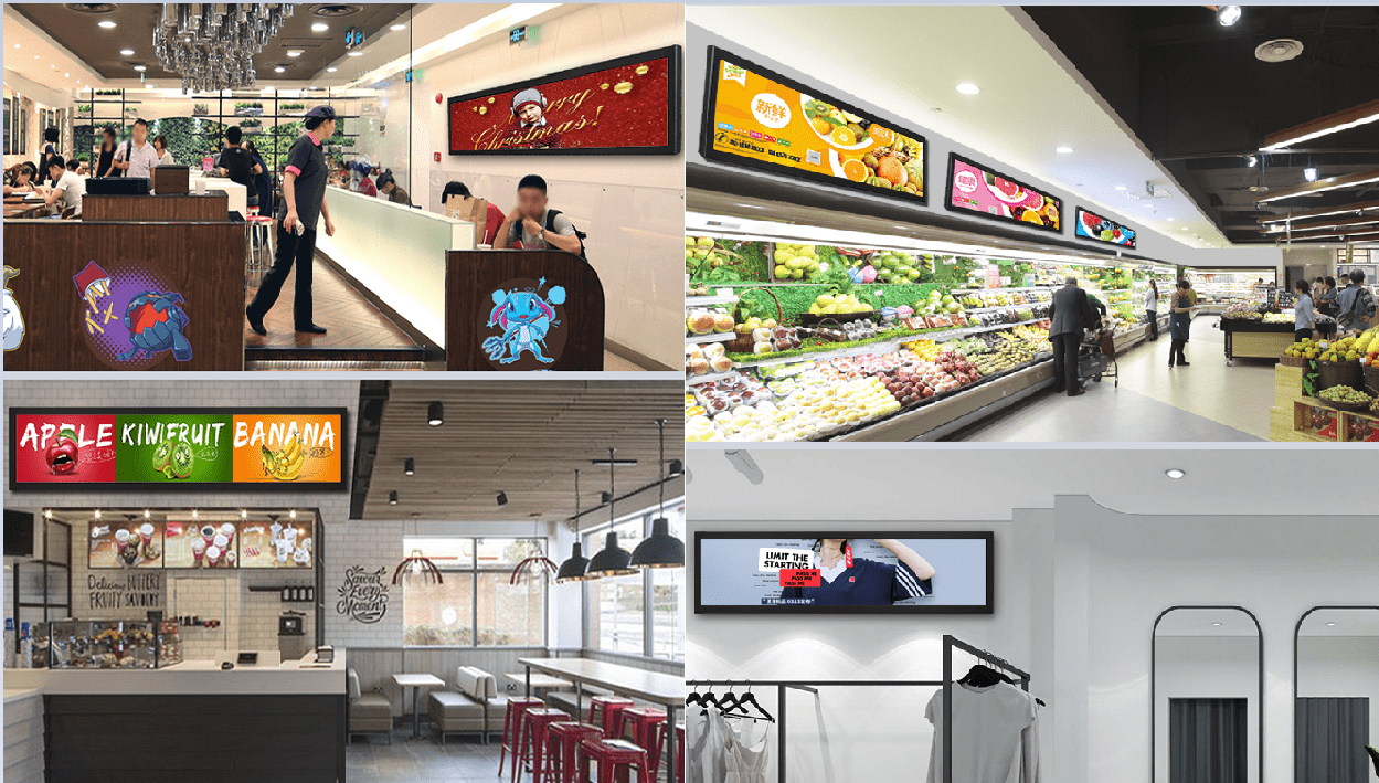Captivate Audiences with Android Stretched Bar LCD Displays - YIXU ...